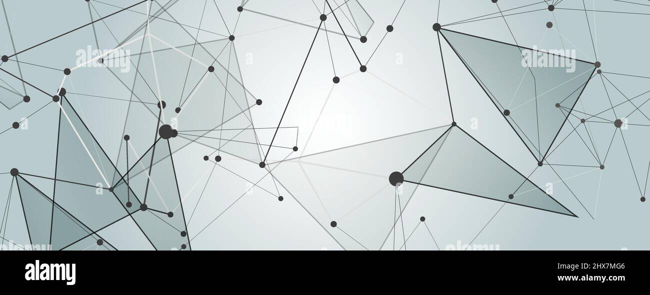 Abstract connection banner design Stock Vector Image & Art - Alamy