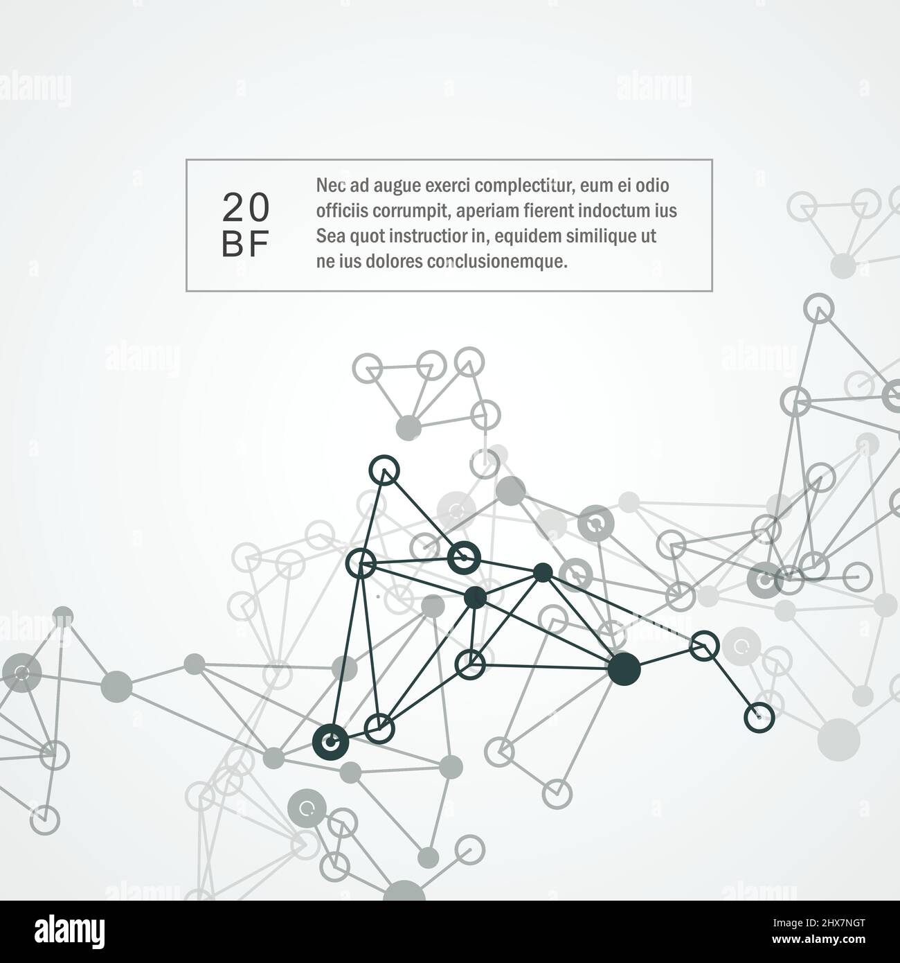 Vector connection pattern with dynamic lines and dots Stock Vector Image & Art - Alamy