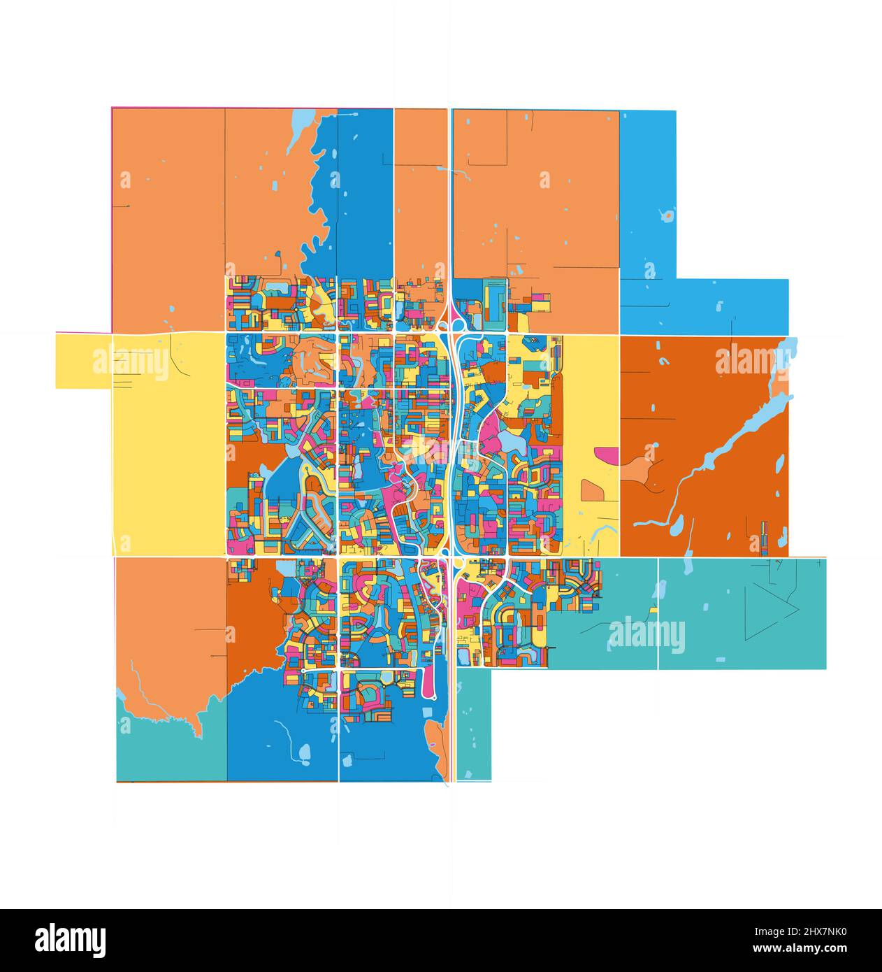 Airdrie town Cut Out Stock Images & Pictures - Alamy