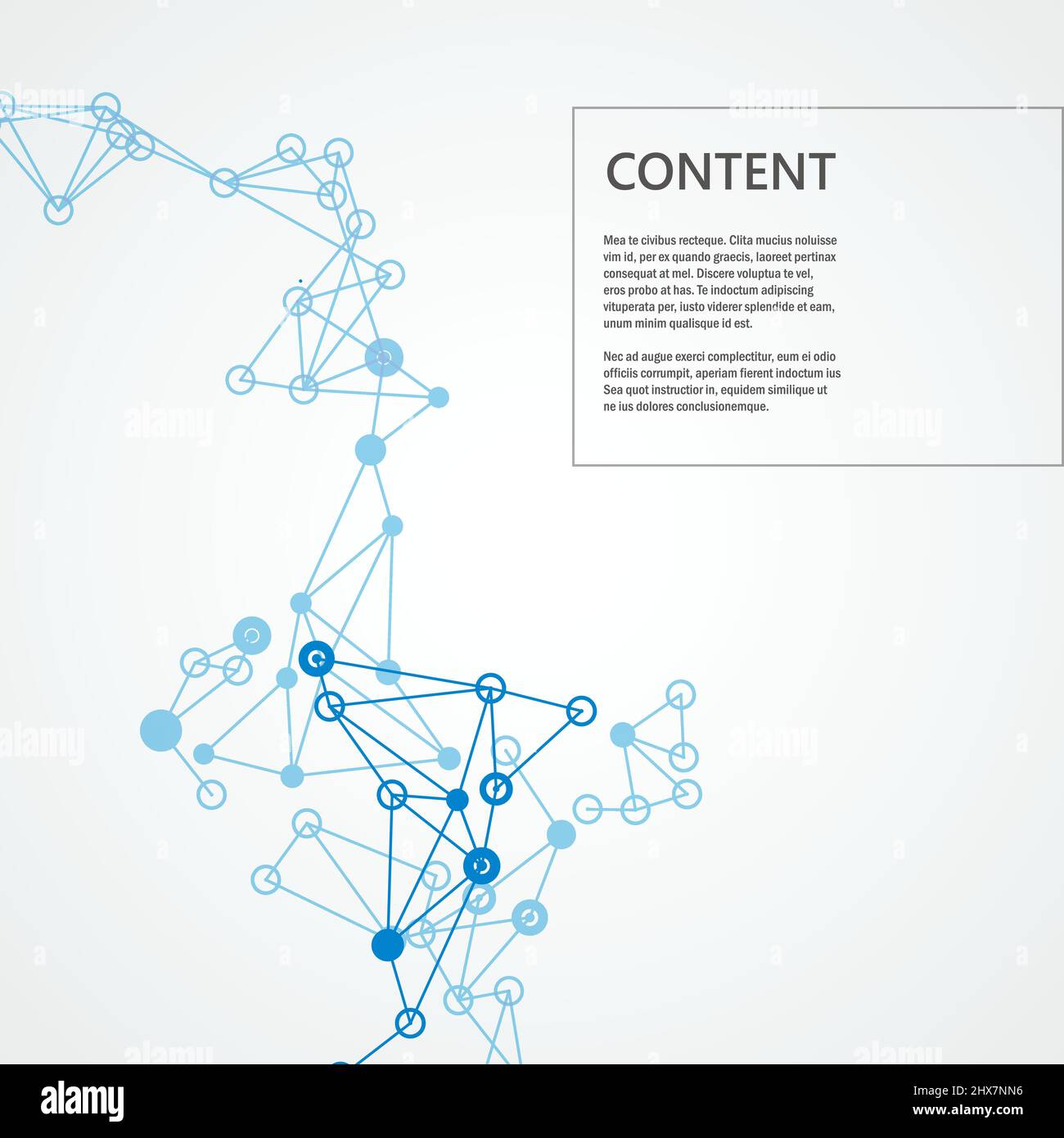 Vector connection pattern with dynamic lines and dots Stock Vector ...
