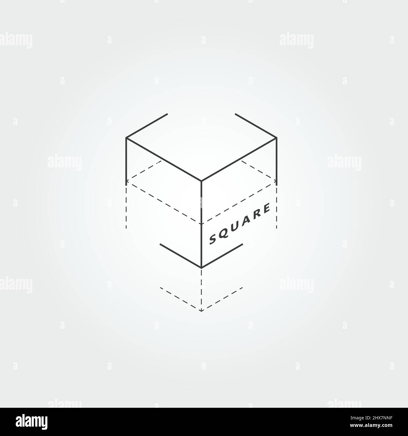 Mockup logo square empty Stock Vector Images - Alamy