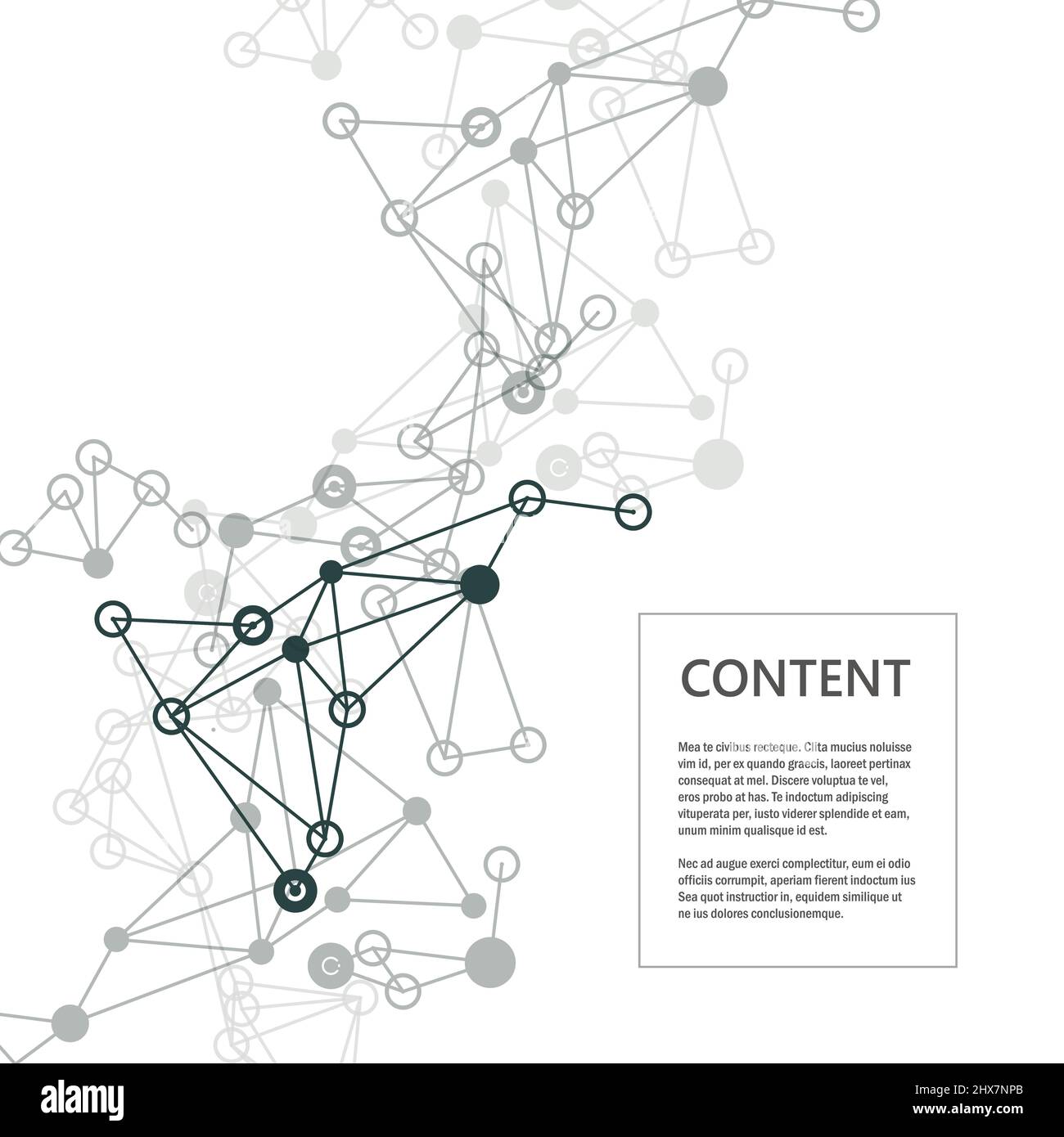 Science Structure Molecule And Communication And Medical And Technology