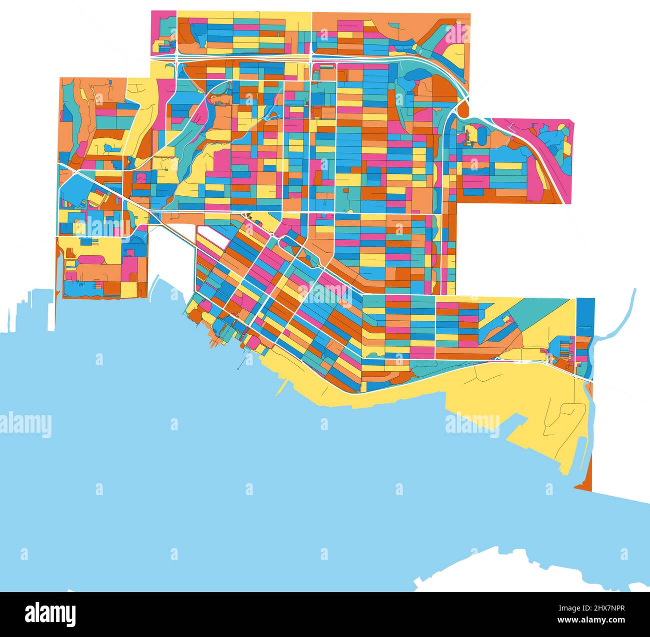 NorthVancouver, British Columbia, Canada colorful high resolution ...