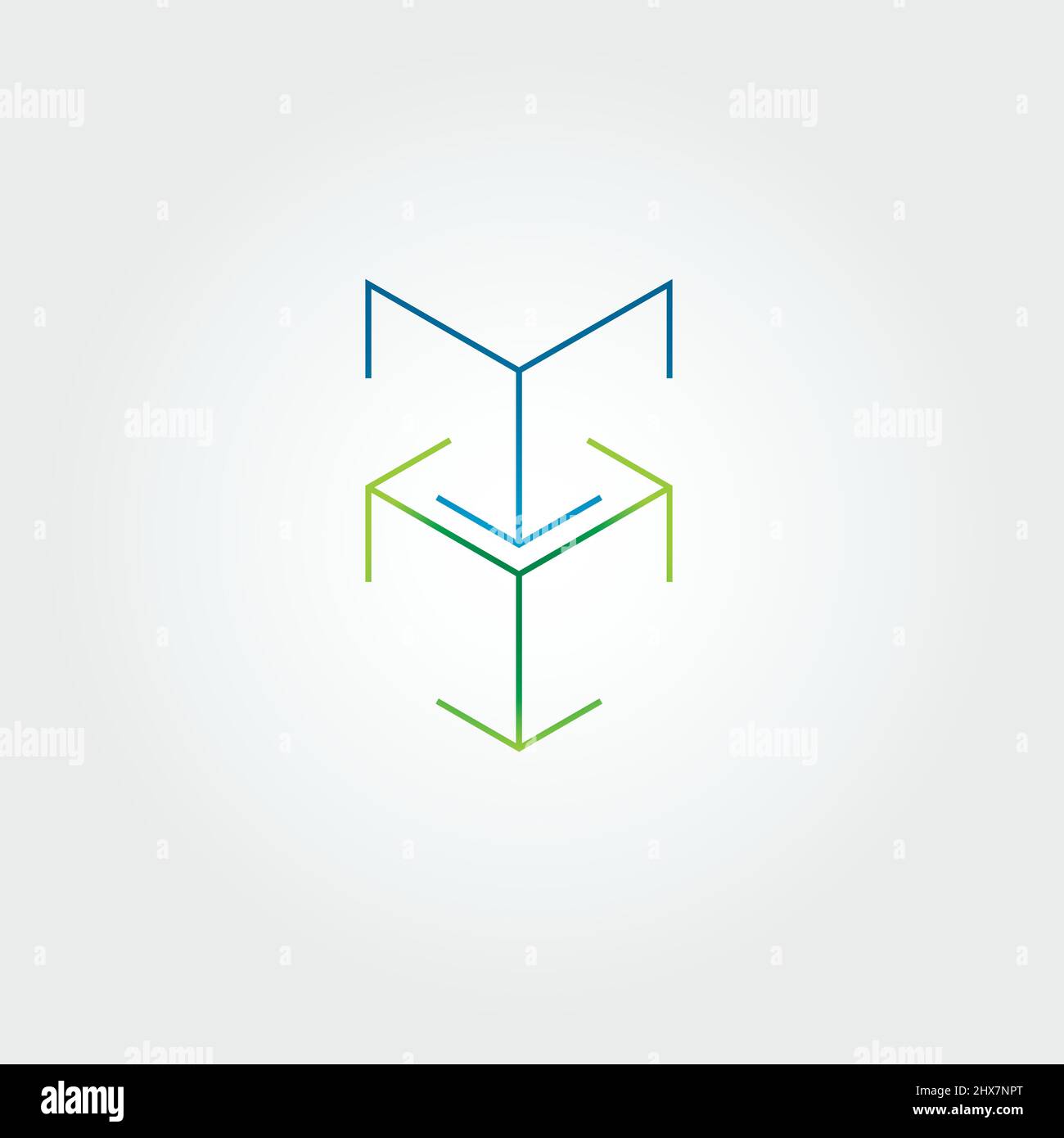 Mockup logo square empty Stock Vector Images - Alamy