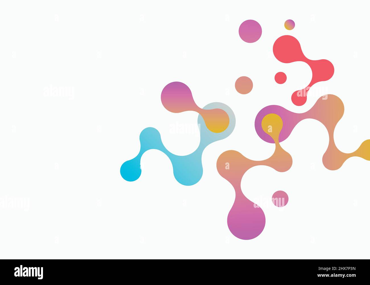 Abstract molecules design Stock Vector Image & Art - Alamy