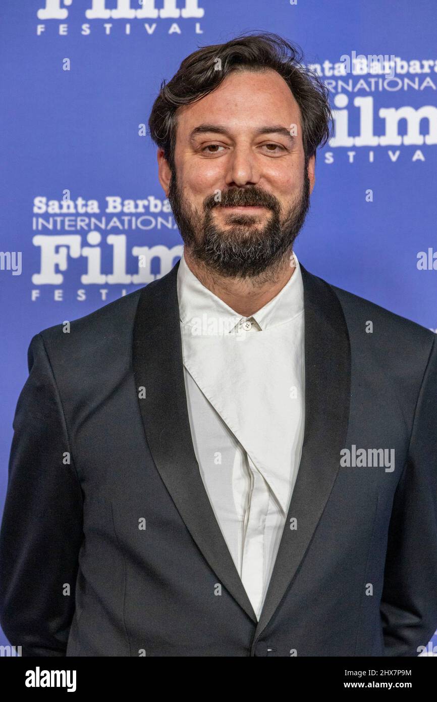 Santa Barbara, California, March 9, 2022. Red carpet arrivals, Vincent ...