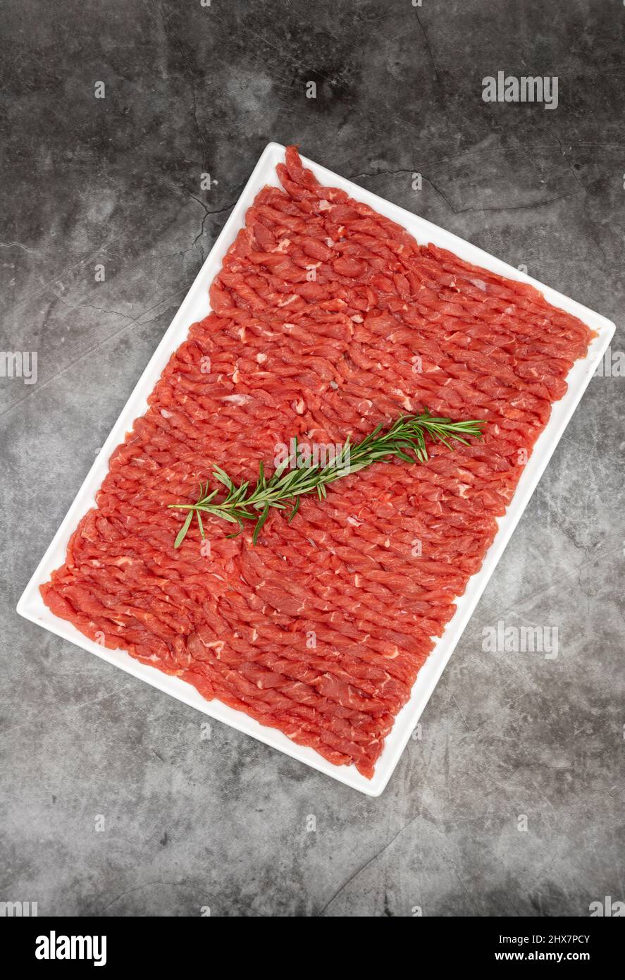 Sliced beef into julienne hi-res stock photography and images - Alamy