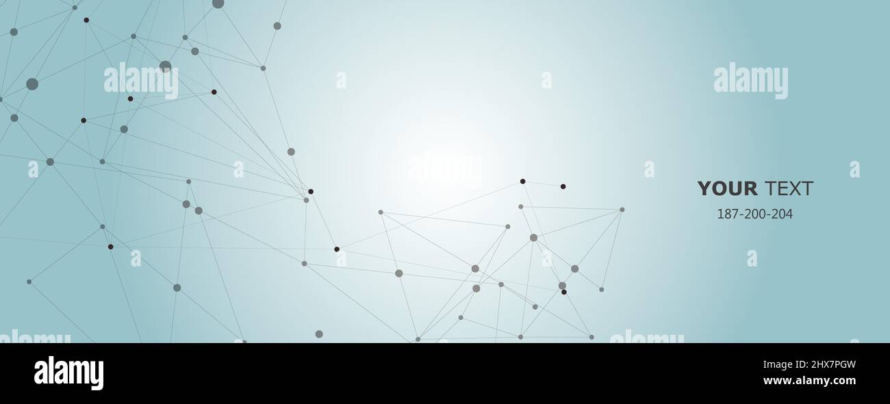 Abstract connect lines for wallpaper design and geometric shape science ...