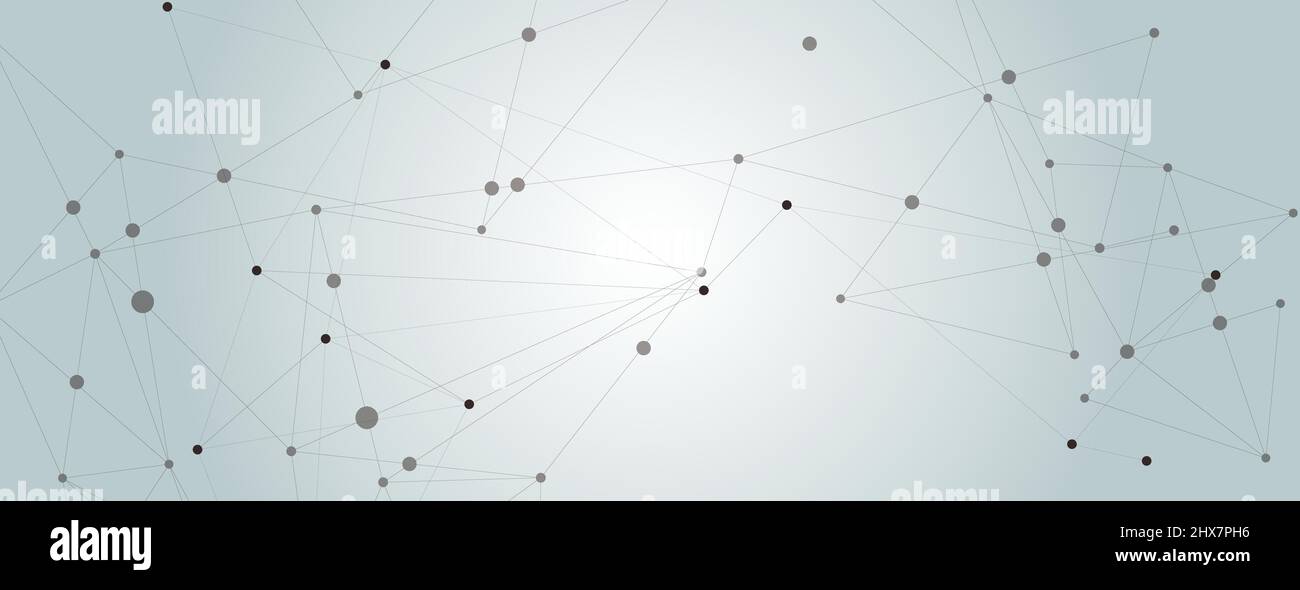 Abstract connect lines for wallpaper design and geometric shape science ...