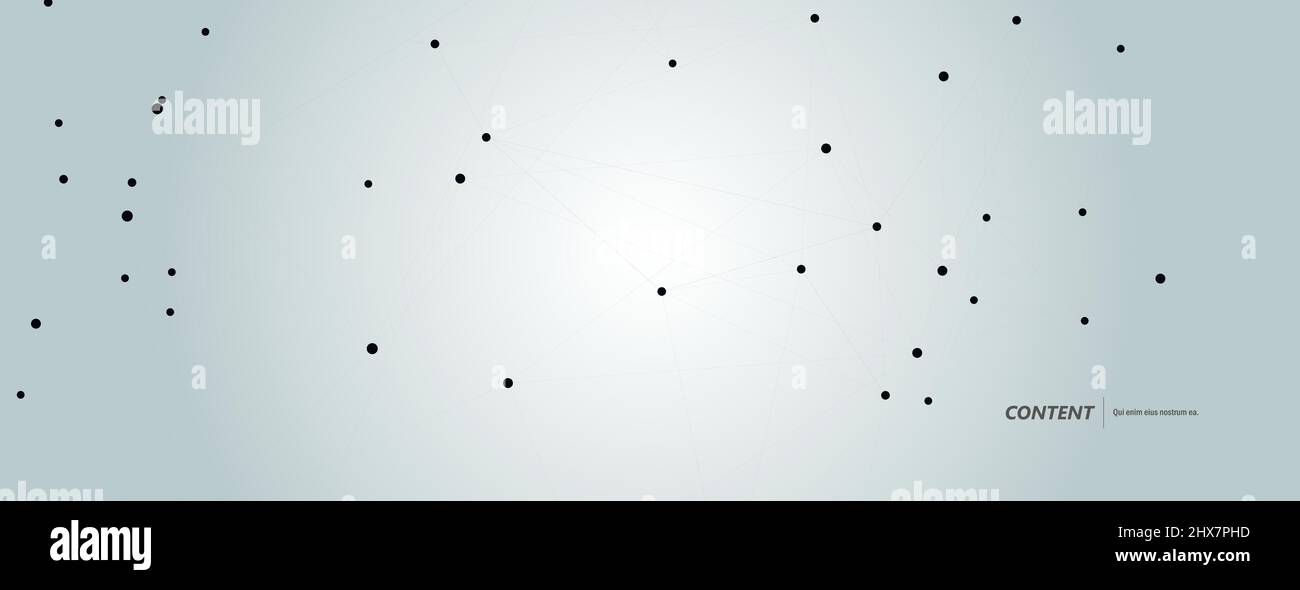 Connect abstract lines and futuristic technology style and abstract ...