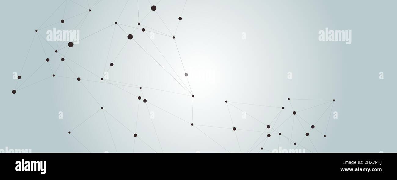 Abstract connect lines for wallpaper design and geometric shape science ...