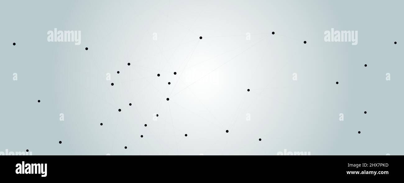 Abstract connection pattern with dynamic lines and dots Stock Vector ...