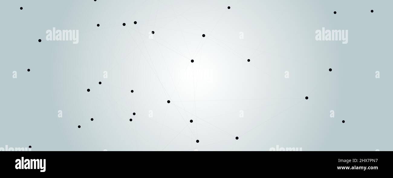 Abstract connection pattern with dynamic lines and dots Stock Vector ...