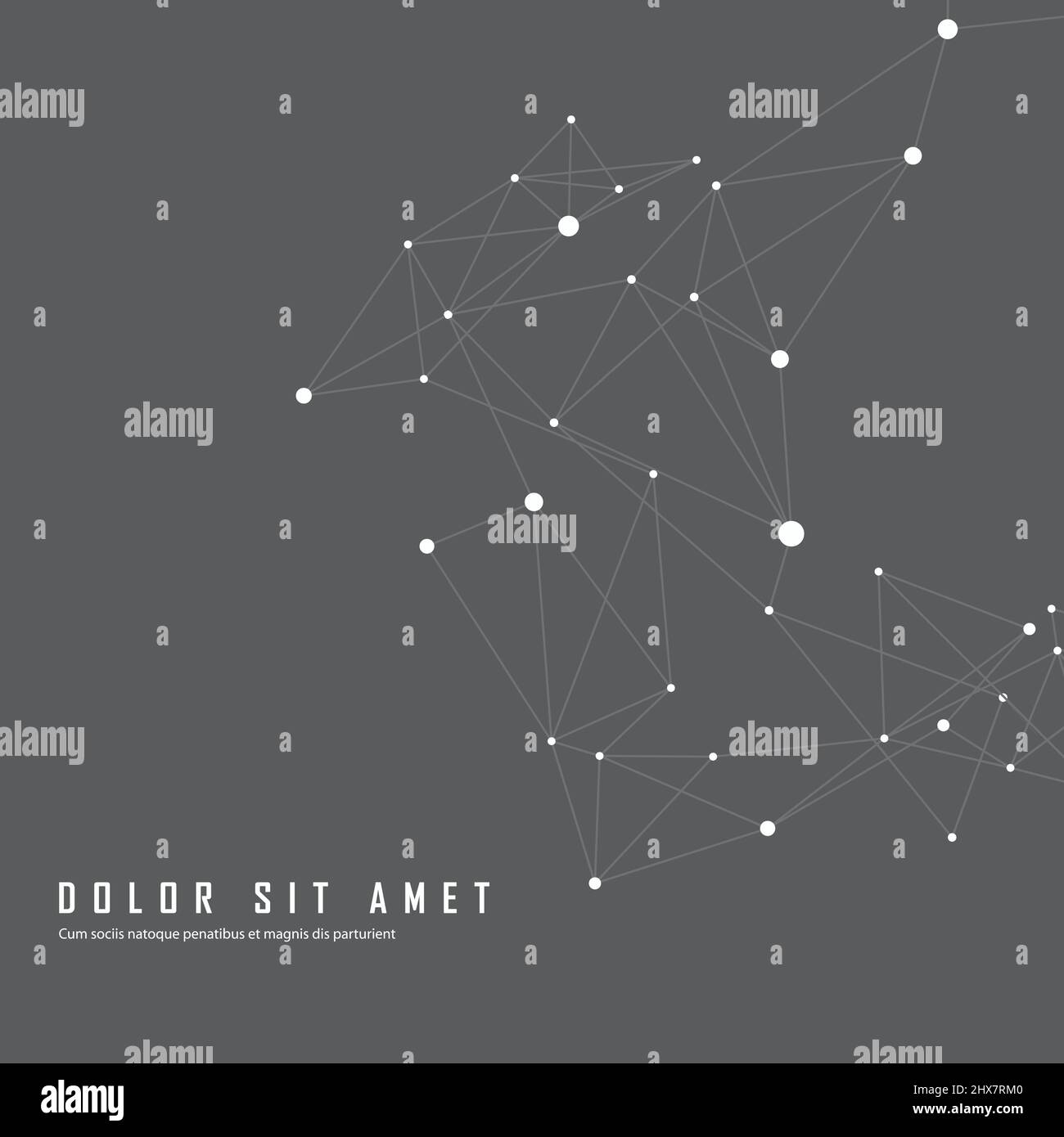 Vector connect lines and dots and illustration template for technology Stock Vector Image & Art ...