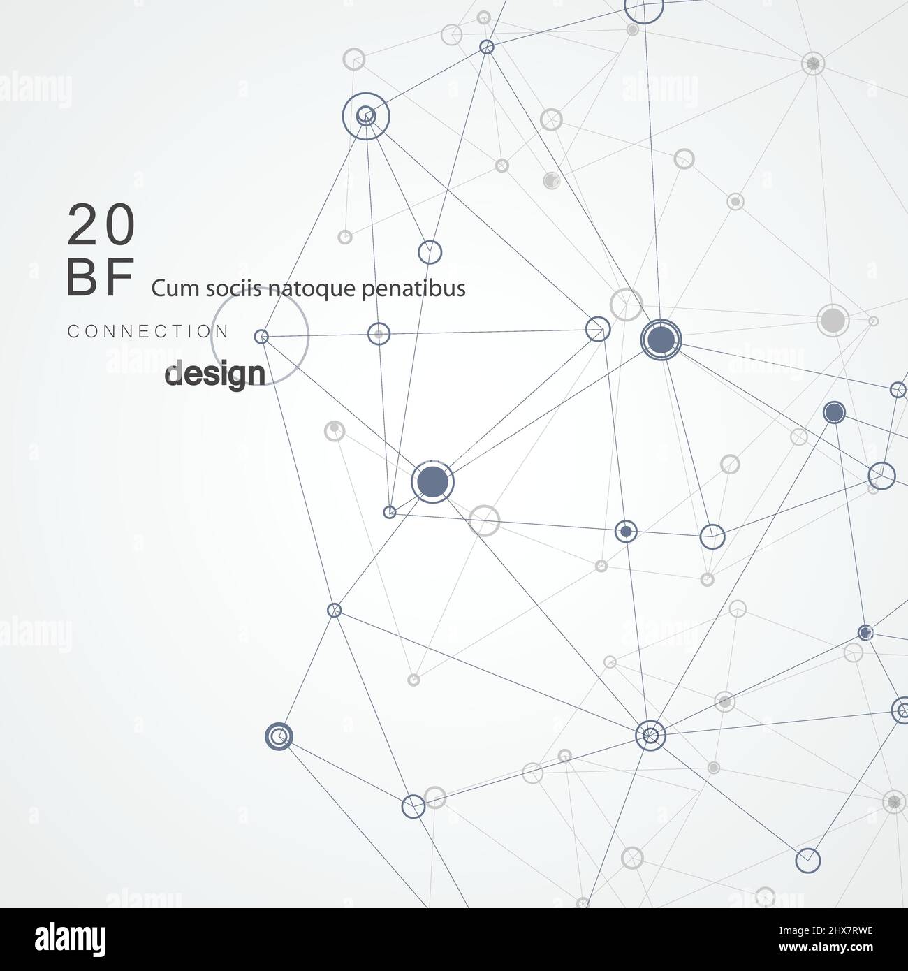 Modern Black Connect Abstract Lines On White Background For Concept Design And Vector Technology