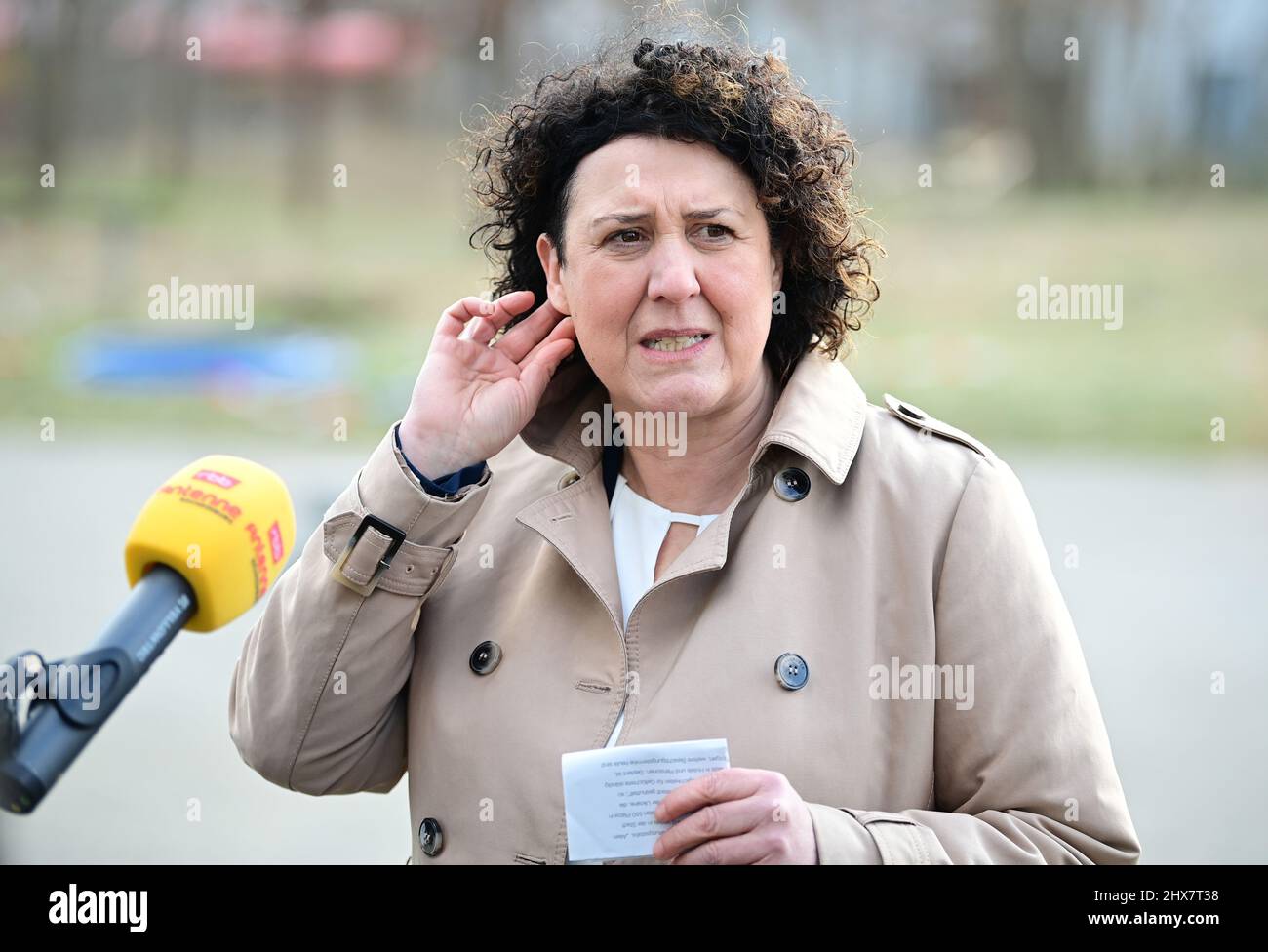 Potsdam, Germany. 10th Mar, 2022. Brigitte Meier (SPD), Potsdam ...