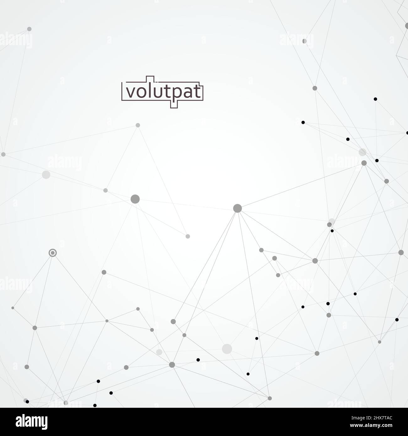 Connect abstract molecule digital design and modern structure dna Stock ...