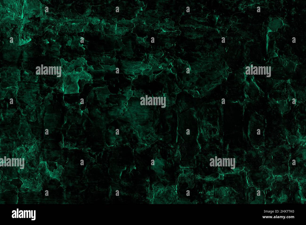 Dark green color seamless rough textured old abandoned stone wall ...
