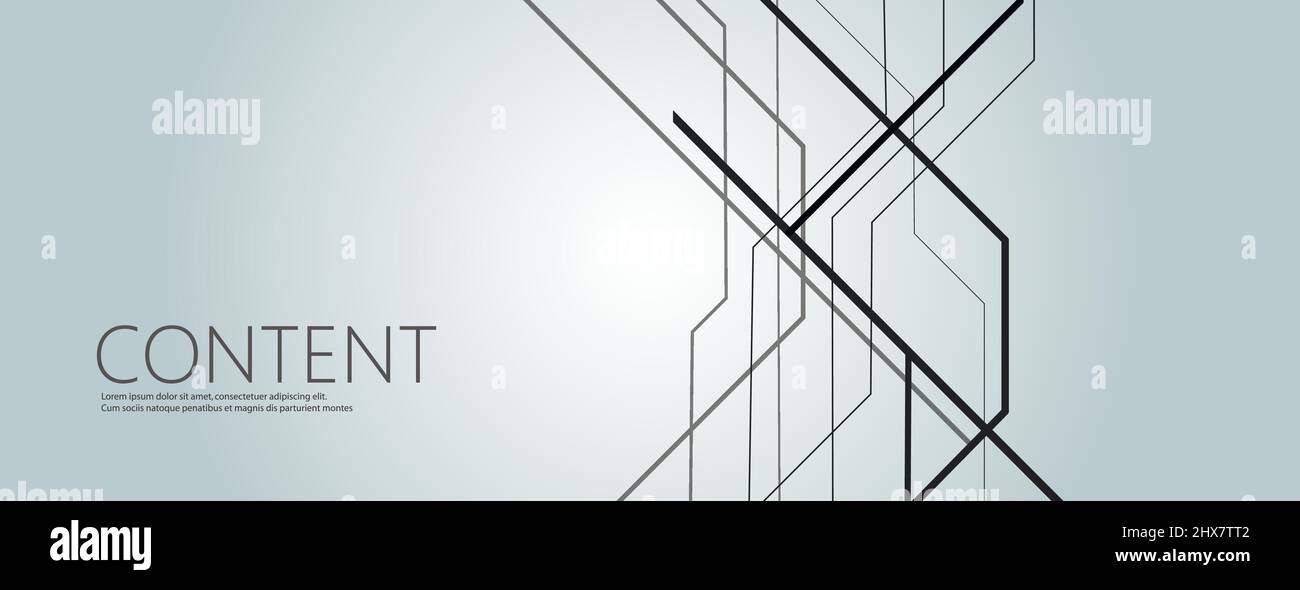 Abstract overlapping and geometric random broken lines and chaotic ...