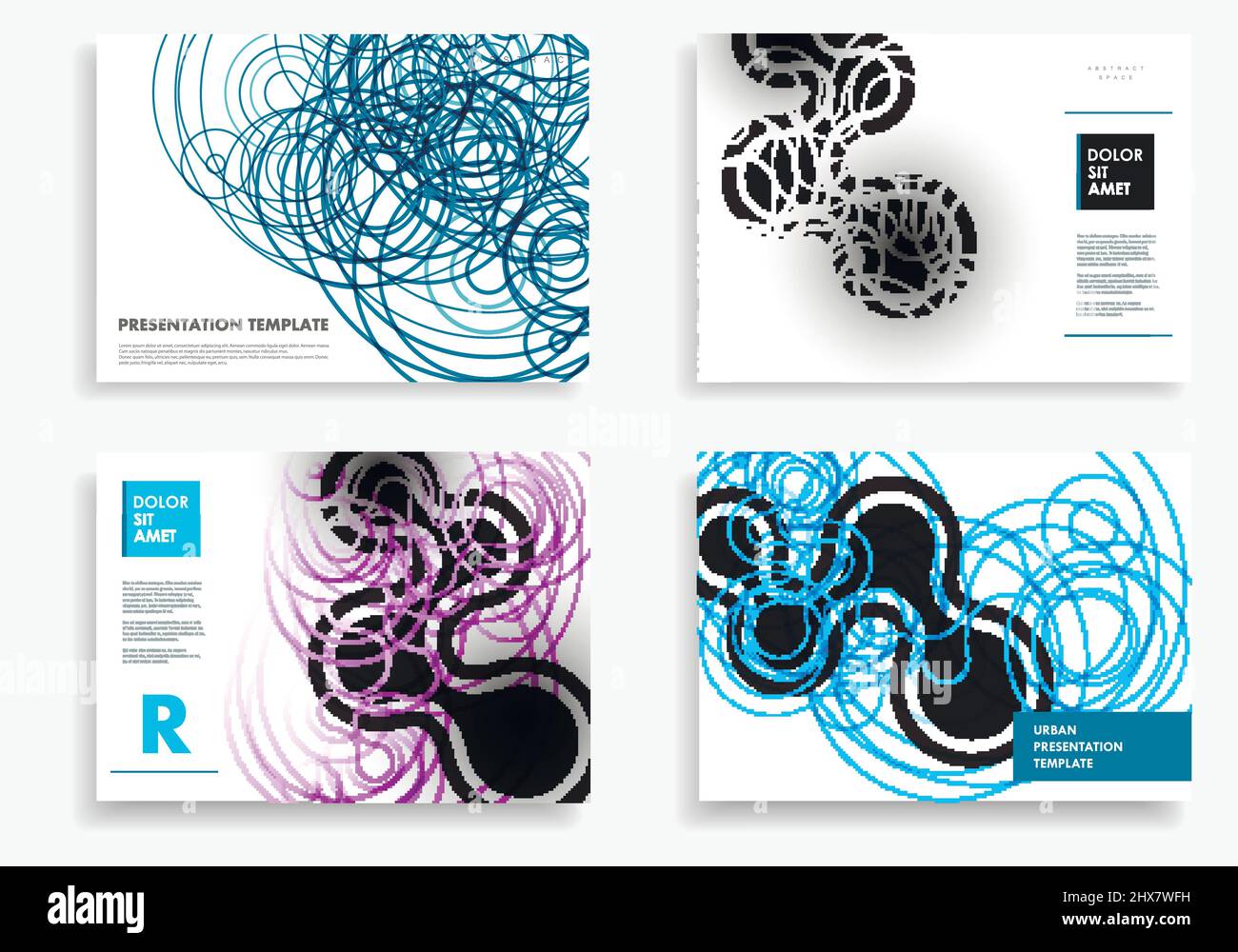 Vector illustration design layout covers design templates brochure ...