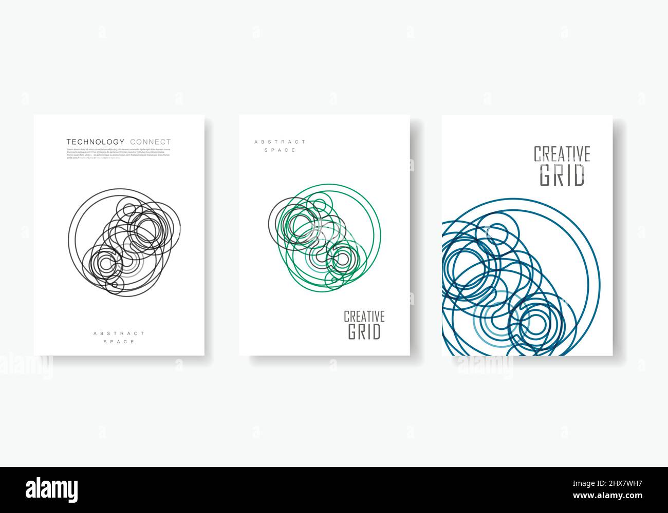 Tangled lines texture Cut Out Stock Images & Pictures - Alamy