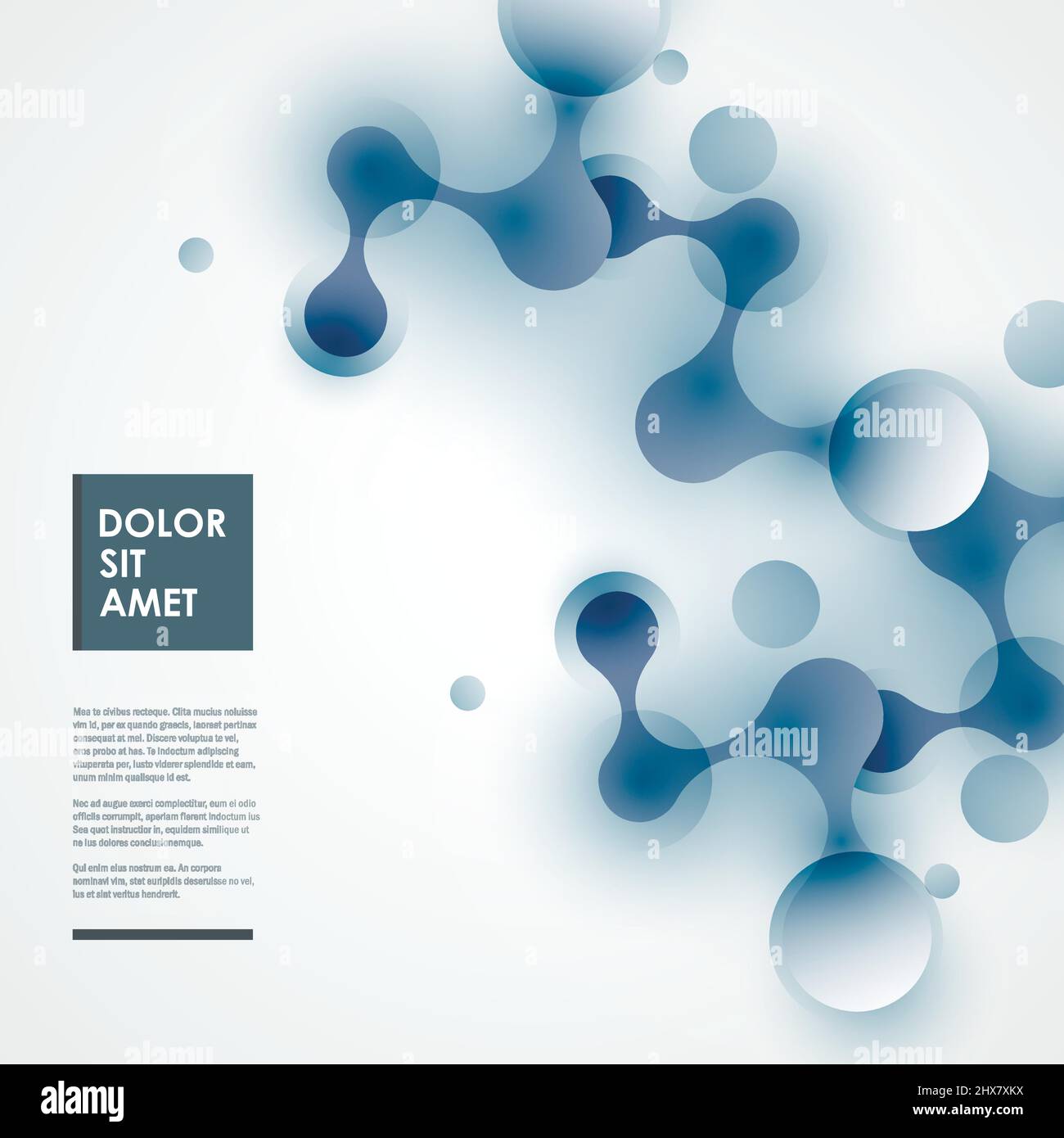 Abstract connect molecule vector and technology concept illustration ...