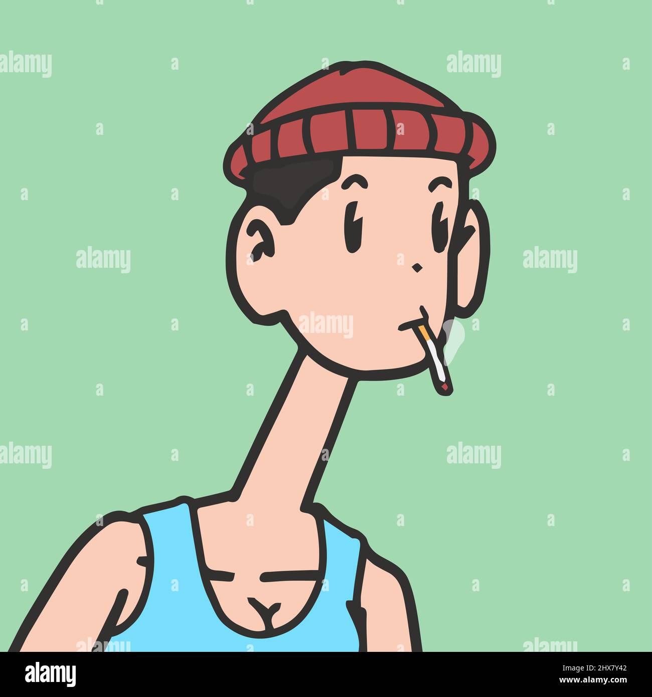 Loser club official character NFTs. Person NFT artwork wearing costume ...