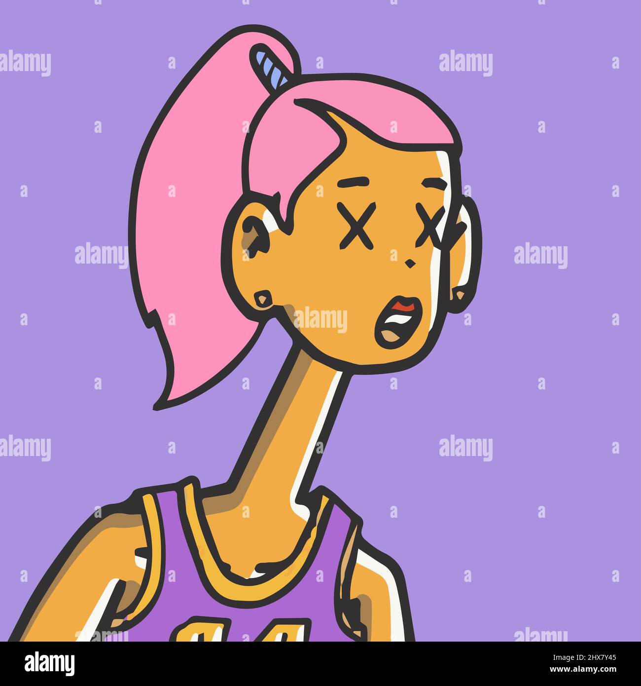 Loser club official character NFTs. Person NFT artwork wearing costume ...