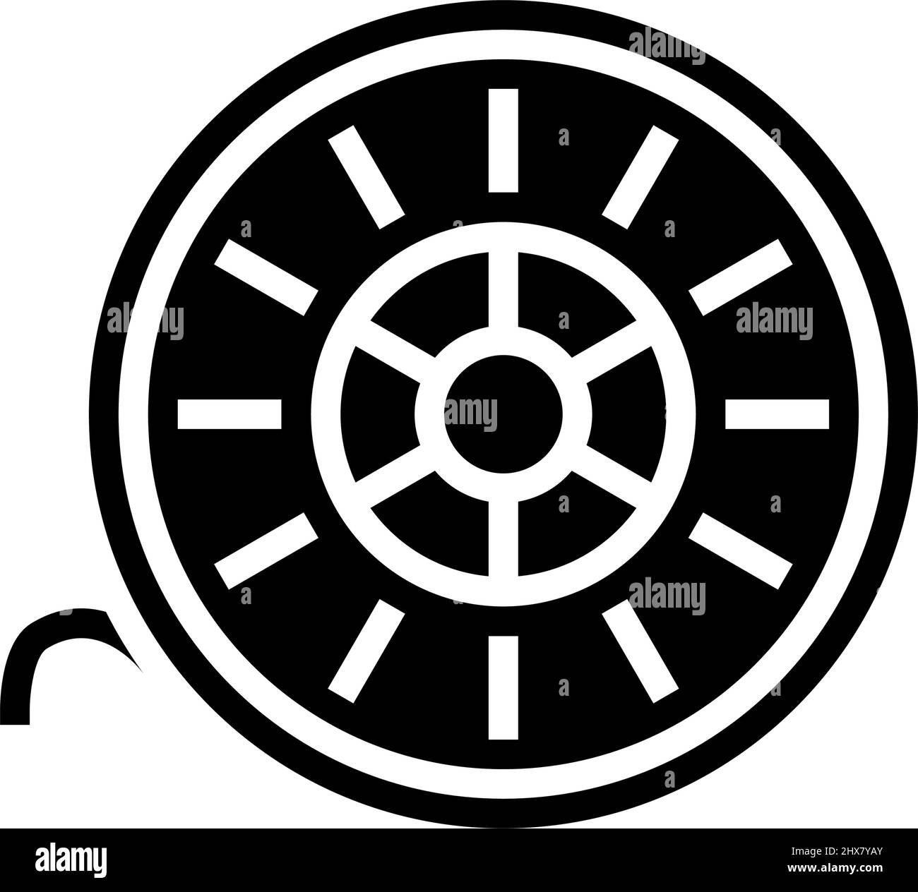 polylactic acid pla thermoplastic glyph icon vector illustration Stock ...