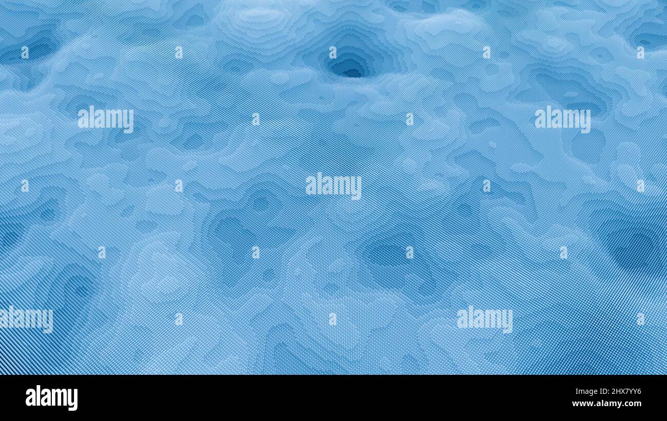 Color Waves In Cyberspace Animation Abstract Background With