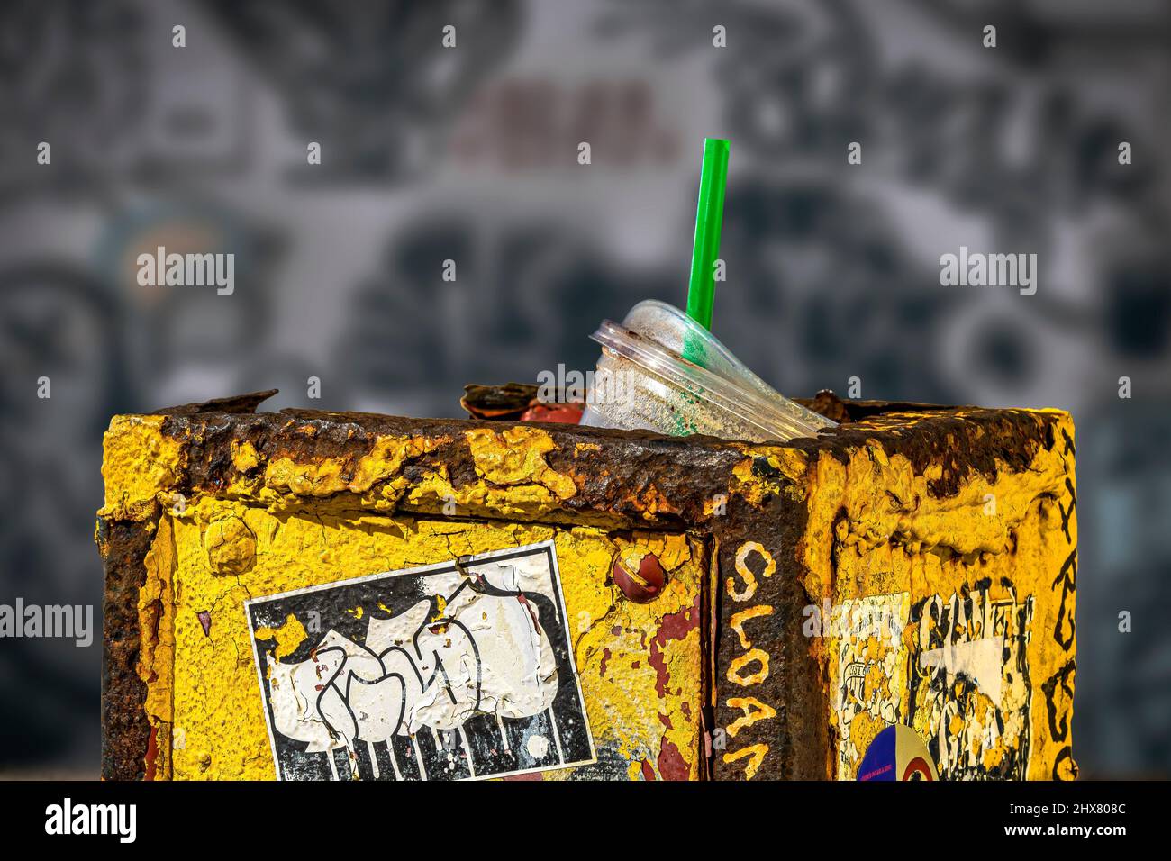 Litter plastic trash on hi-res stock photography and images - Alamy