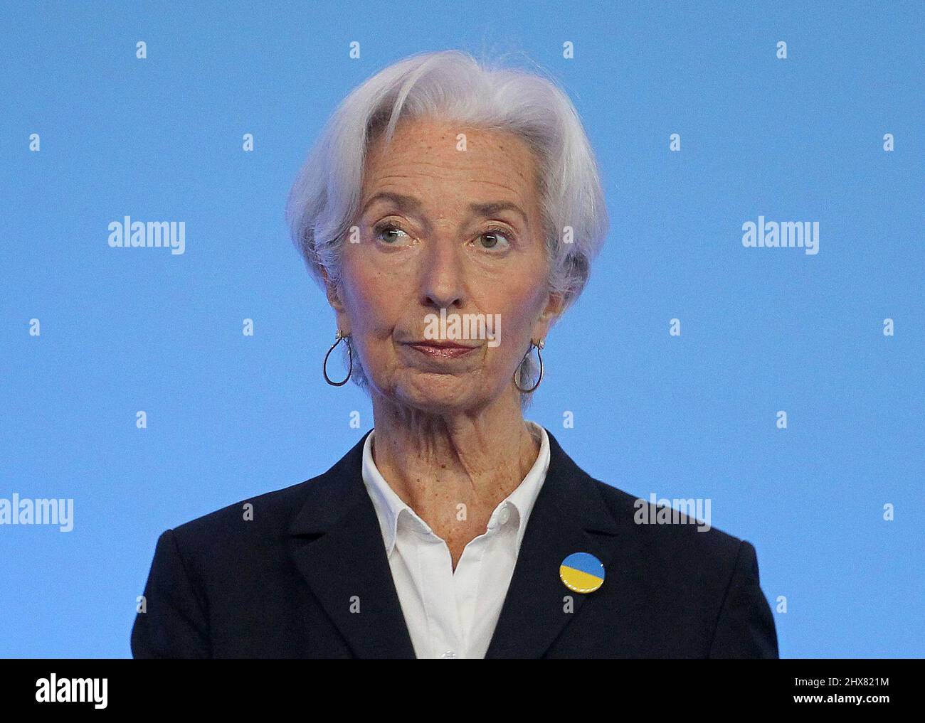 Ecb lagarde logo hi-res stock photography and images - Alamy