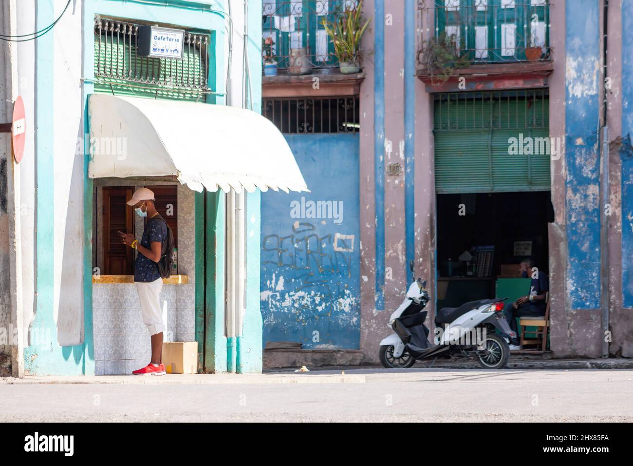 Havana city daily life, Cuba, 2022 Stock Photo - Alamy