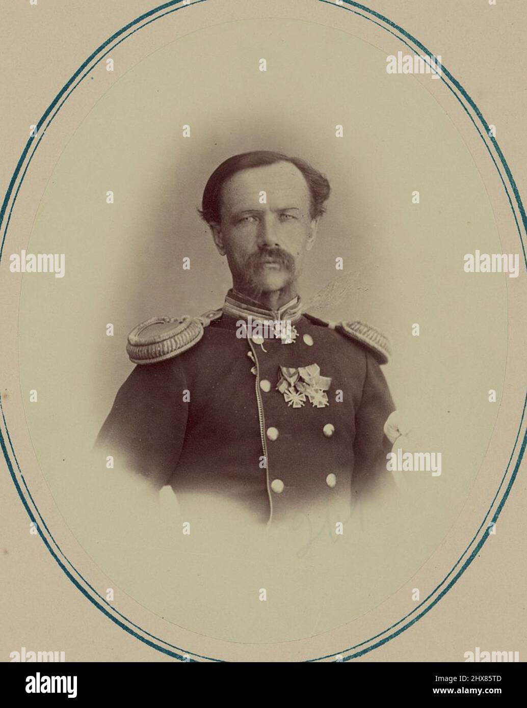 Vintage photo of a soldier in the the Russian army post WWI Stock Photo ...