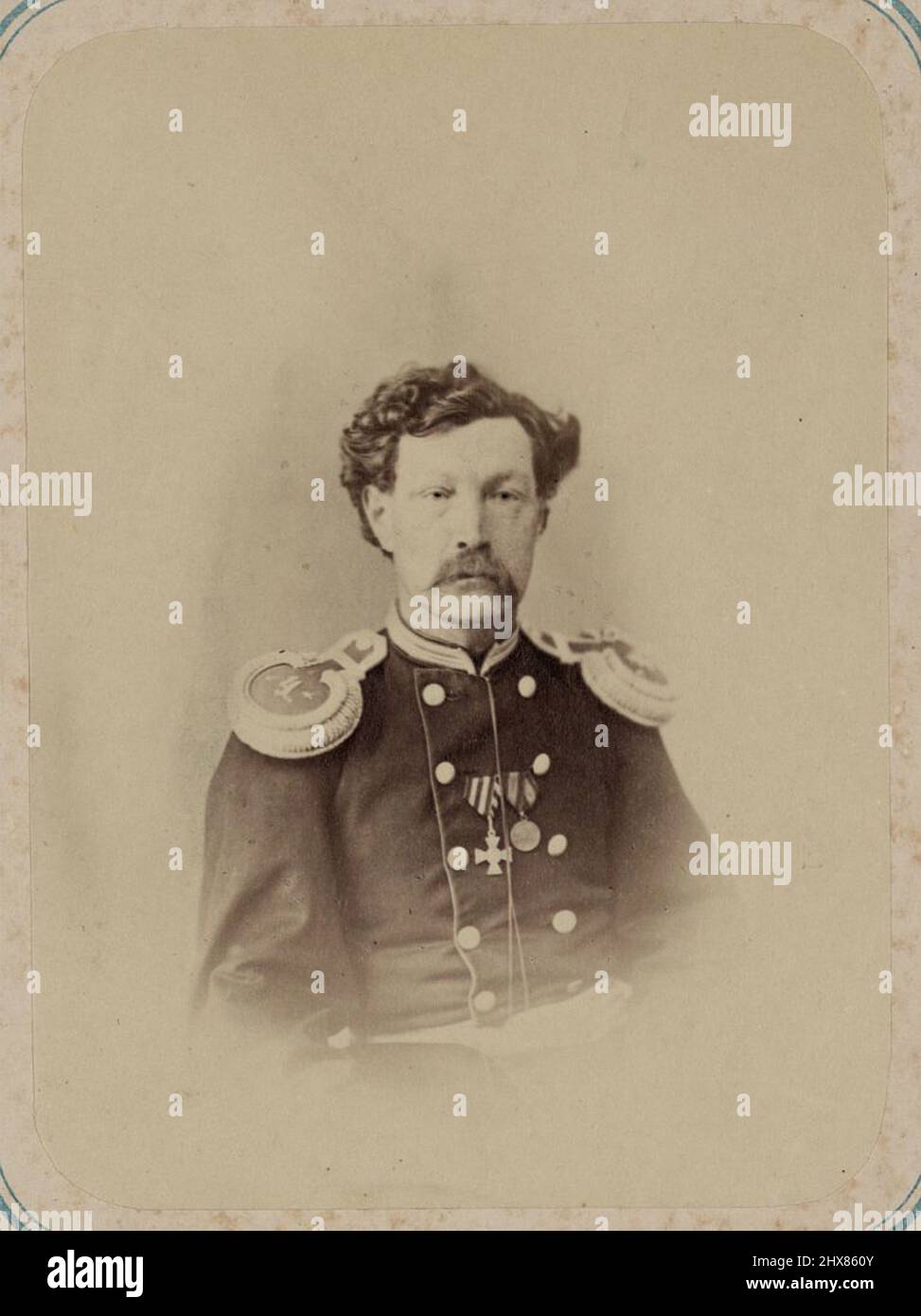 Vintage photo of a soldier in the the Russian army post WWI Stock Photo ...