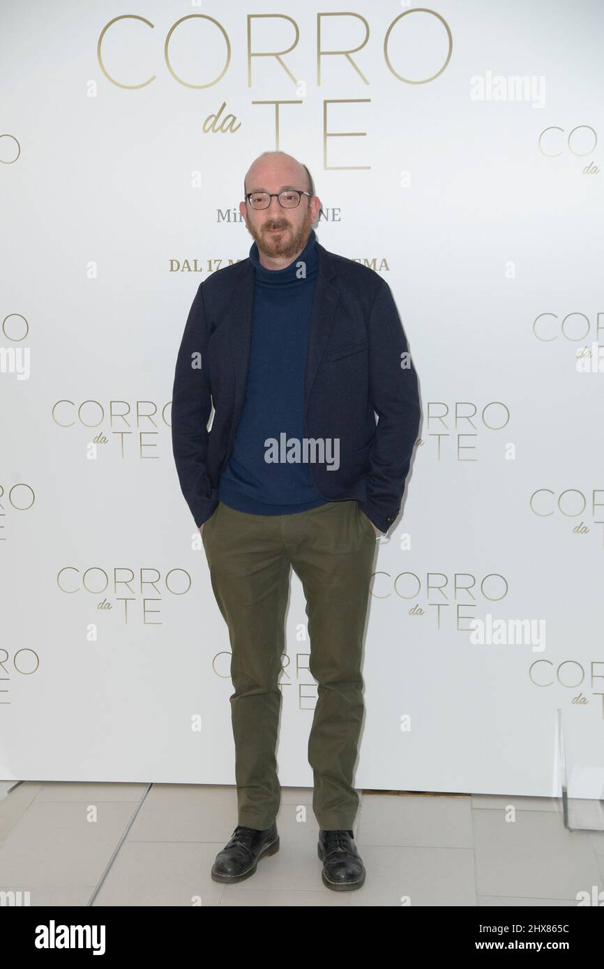 Carlo De Ruggieri attends the photocall of the movie Corro da te at the ...
