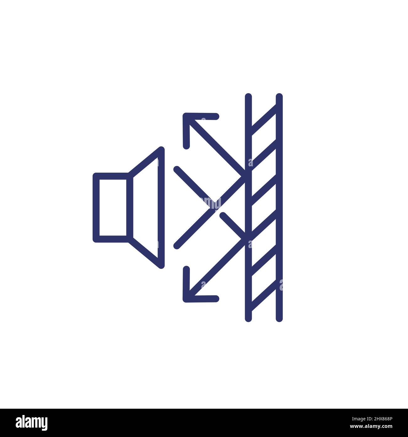 Sound absorbing Stock Vector Images - Alamy