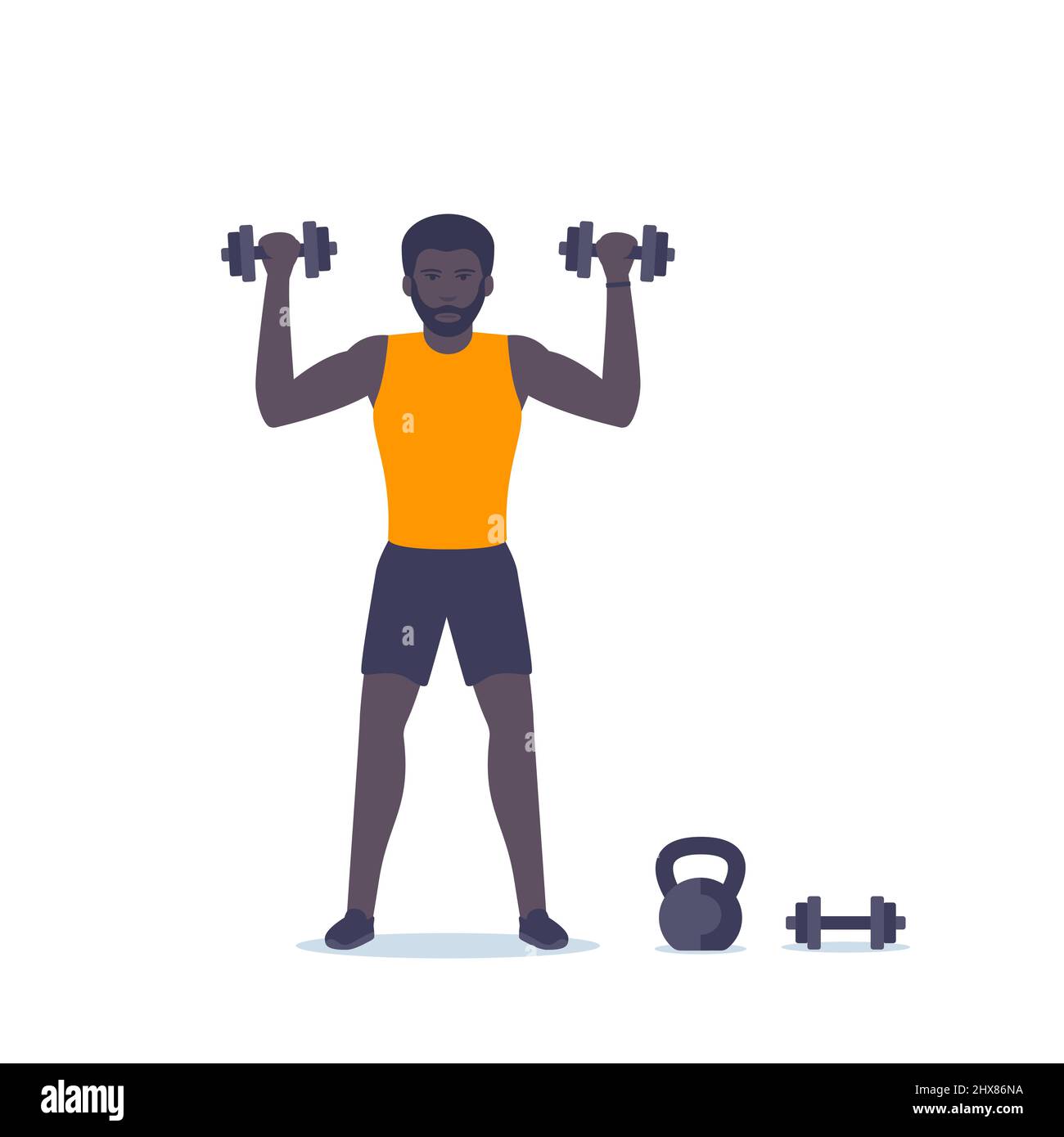 Shoulders stand Cut Out Stock Images & Pictures - Alamy