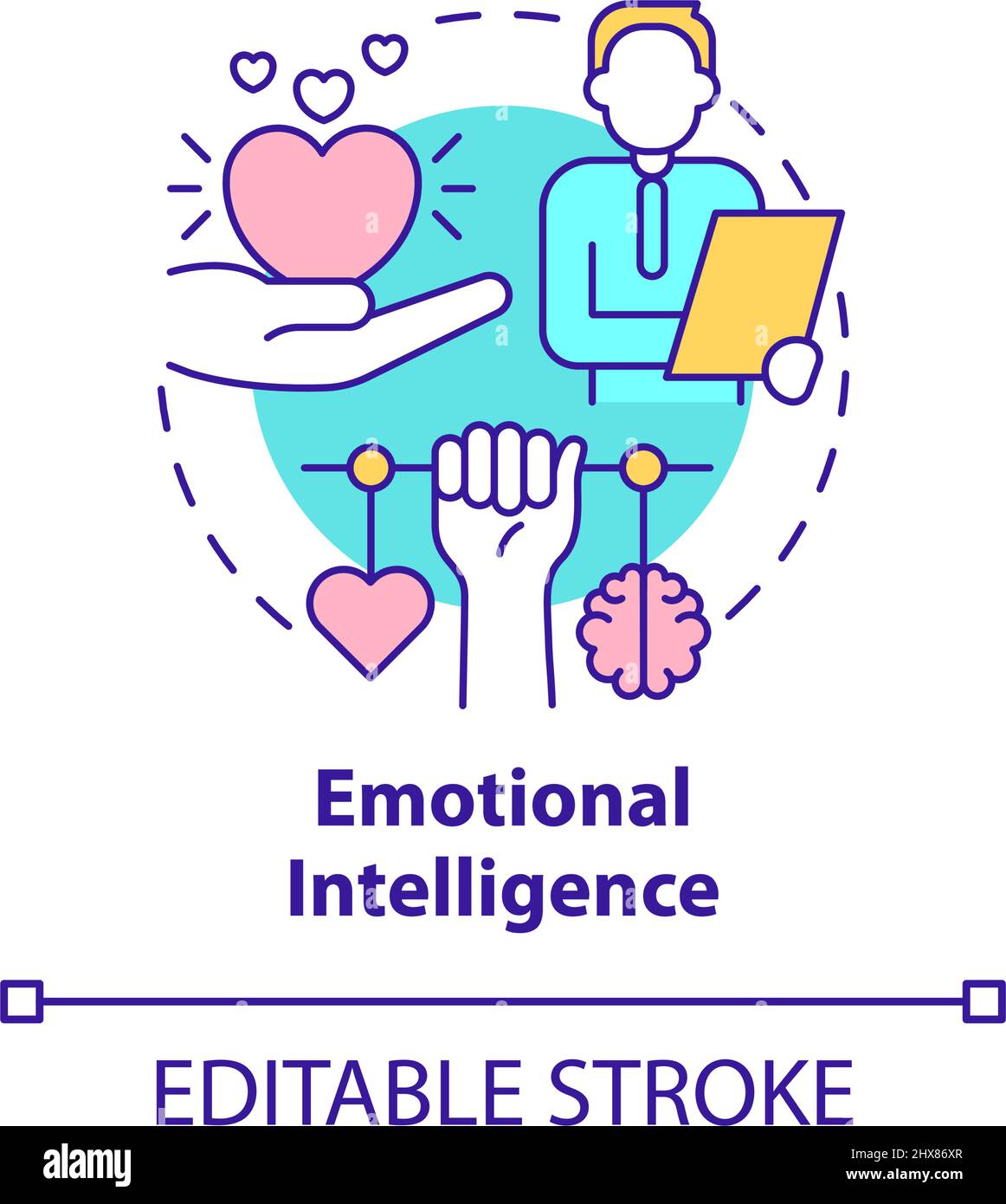 Emotional communicate Stock Vector Images - Alamy