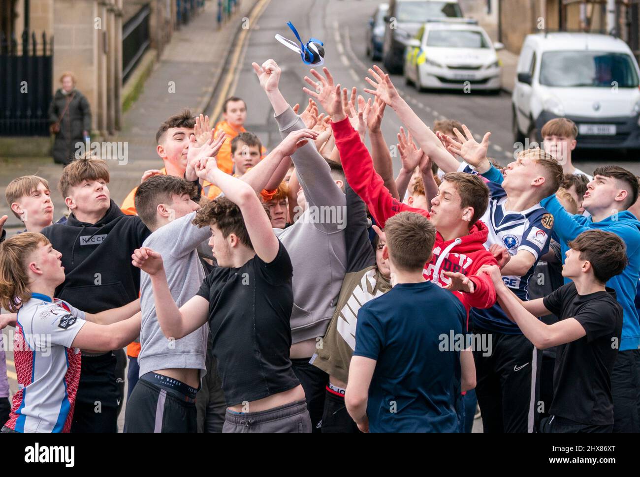 Jedburgh’s ball game hi-res stock photography and images - Alamy