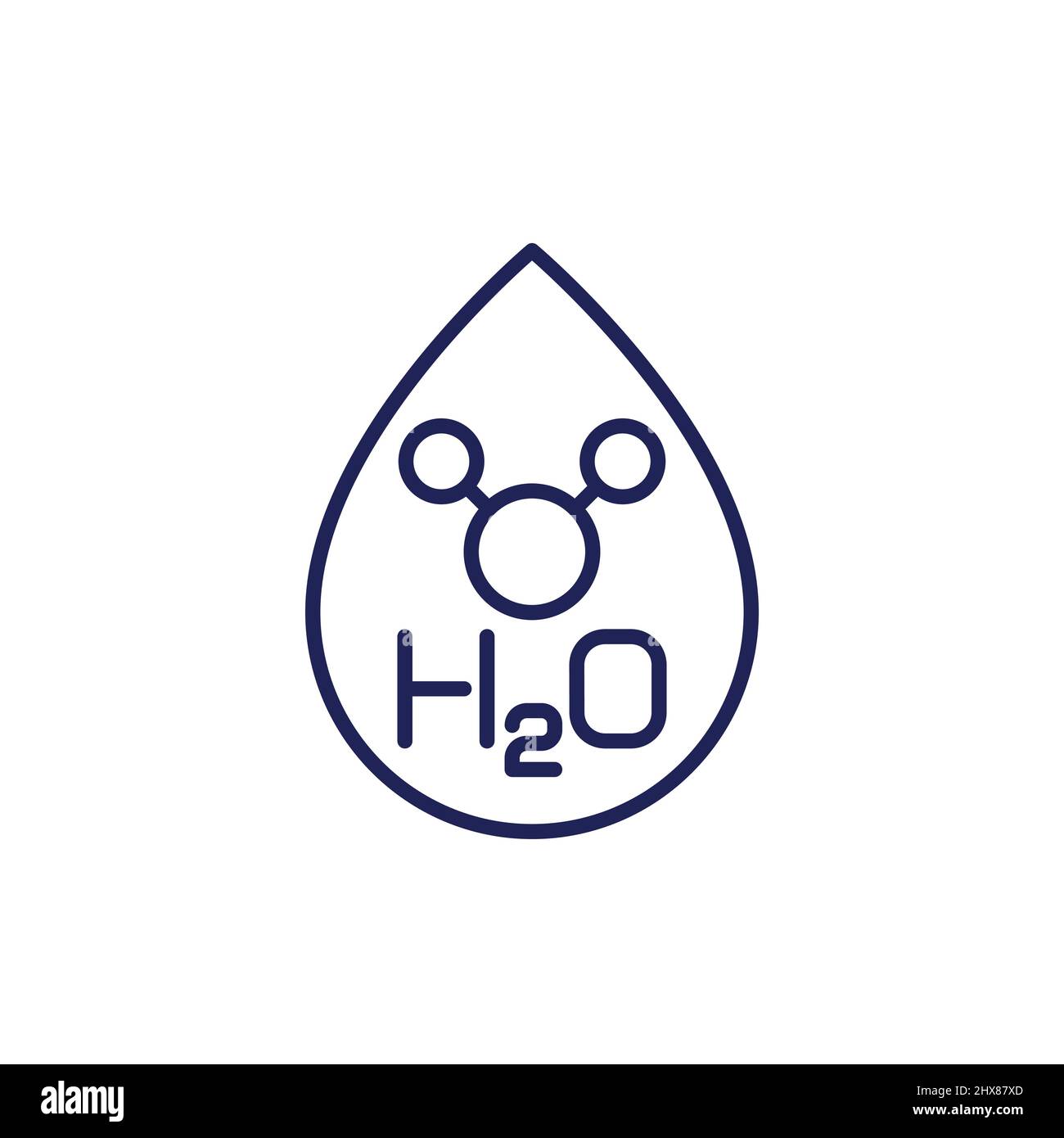 H2o Water Drop