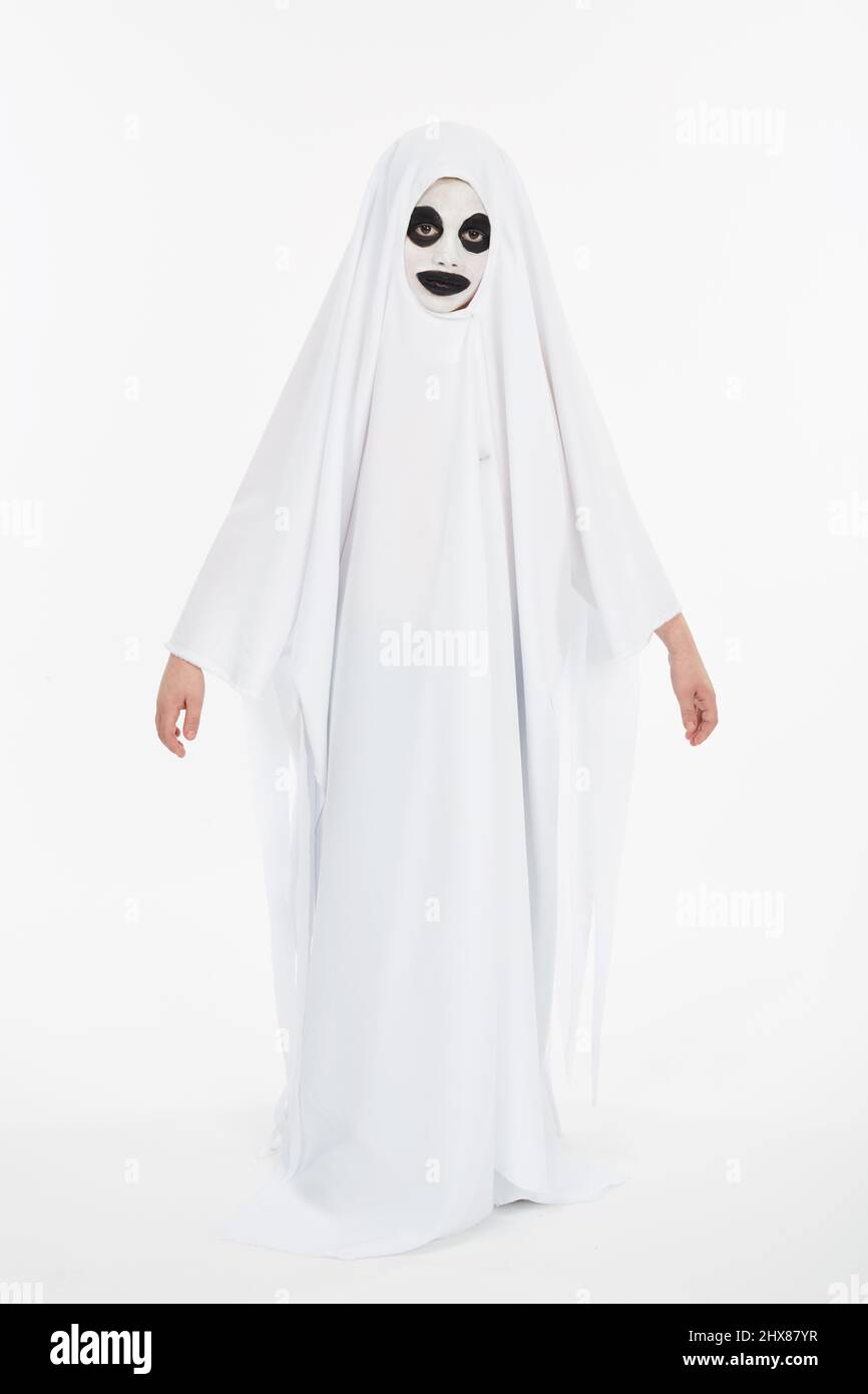 Ghost face costume hi-res stock photography and images - Alamy