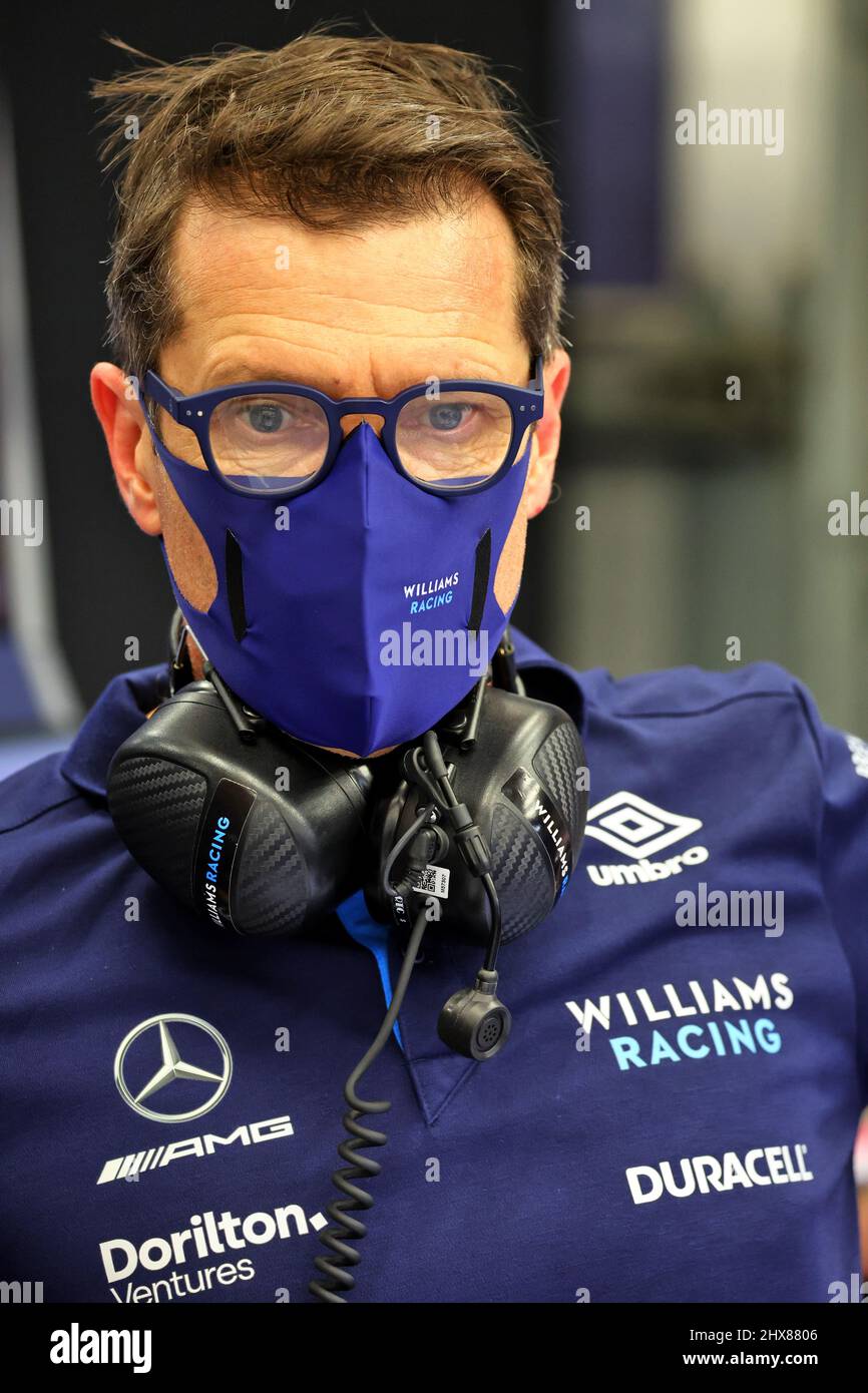 Bahrain, UAE, 10/03/2022, FX Demaison (FRA) Williams Racing Technical ...