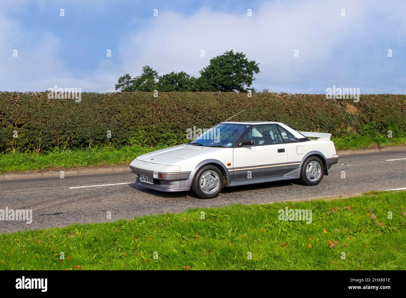 1986 mk1 toyota mr2 80s white hi-res stock photography and images - Alamy
