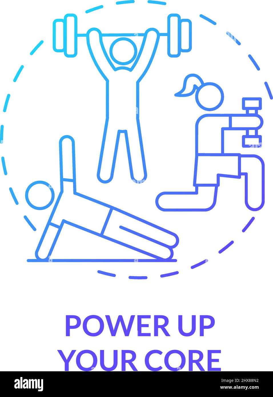 Up core Stock Vector Images - Alamy