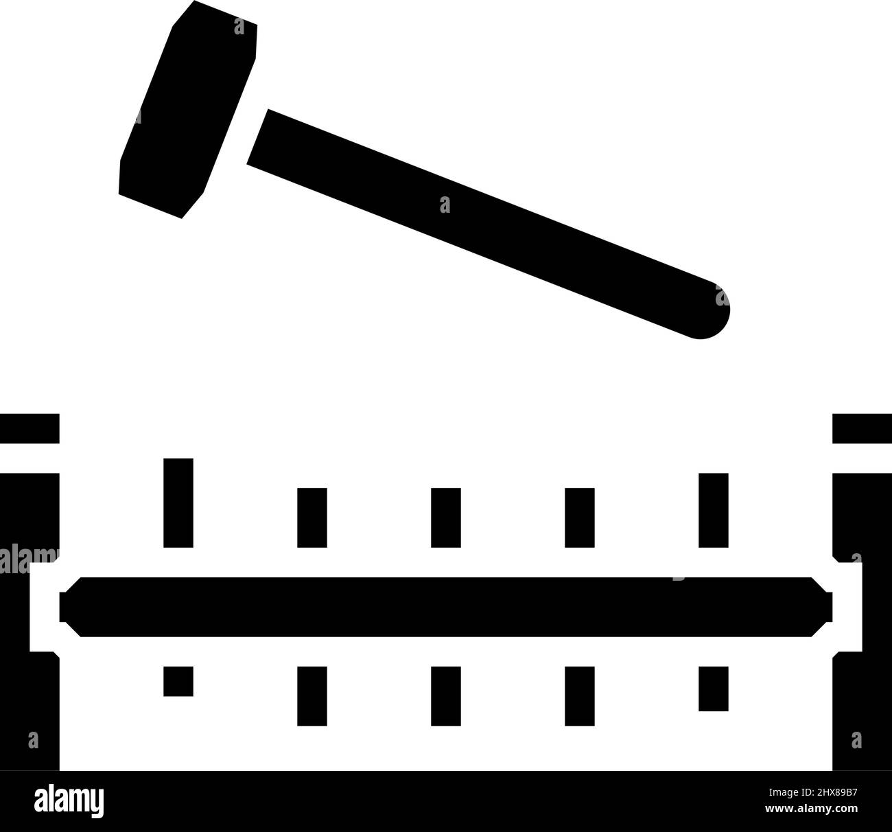 Pounding bench hi-res stock photography and images - Alamy