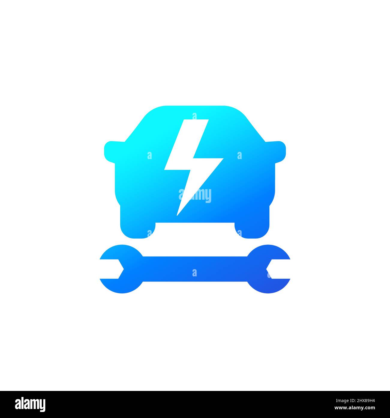 electric car, ev service icon on white Stock Vector Image & Art - Alamy