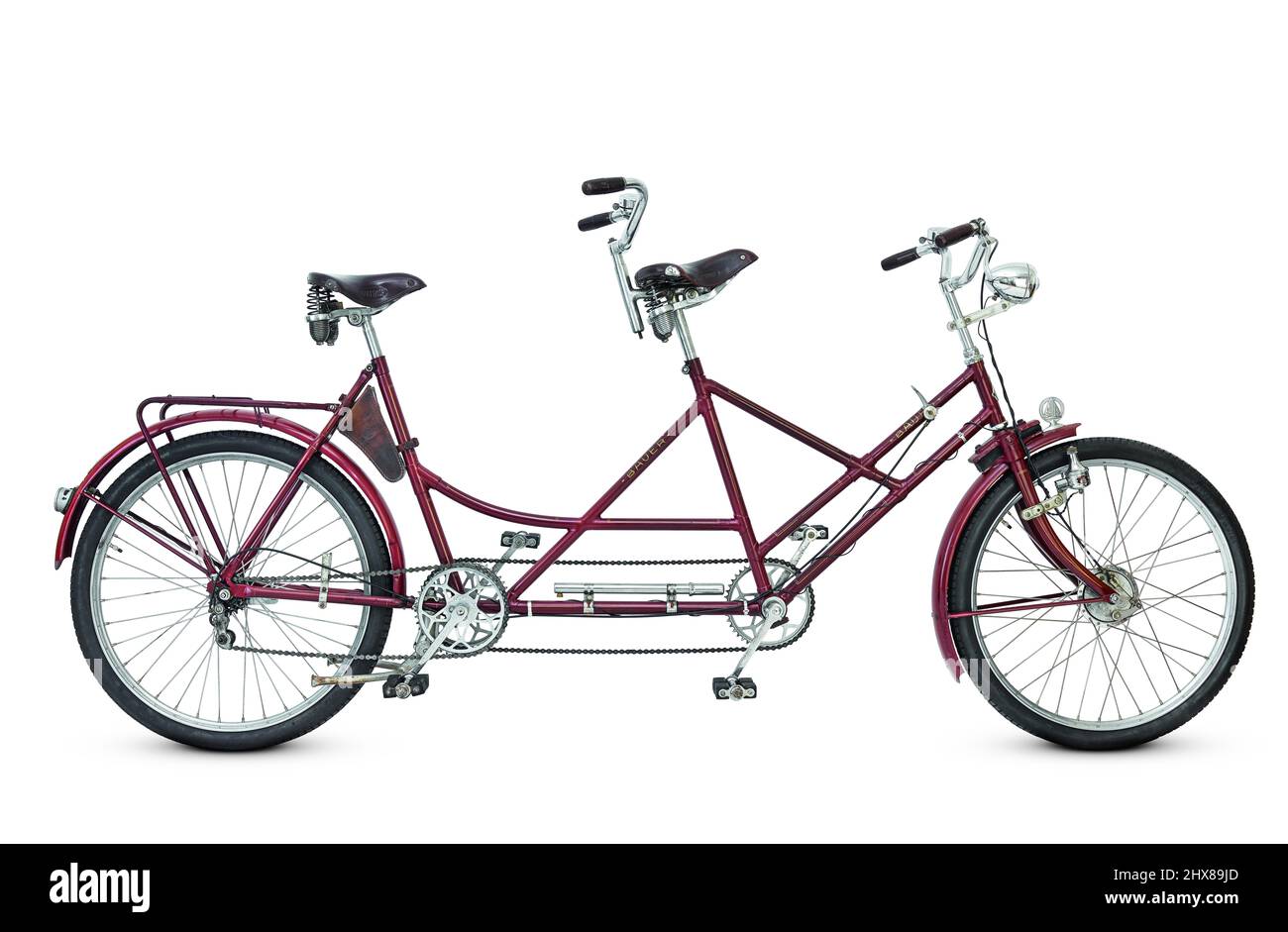Tandem bike cutout hi-res stock photography and images - Alamy
