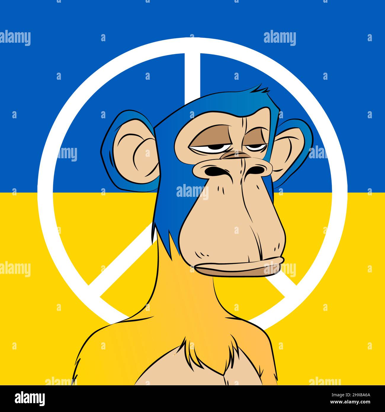 Opensea bored ape Stock Vector Images - Alamy