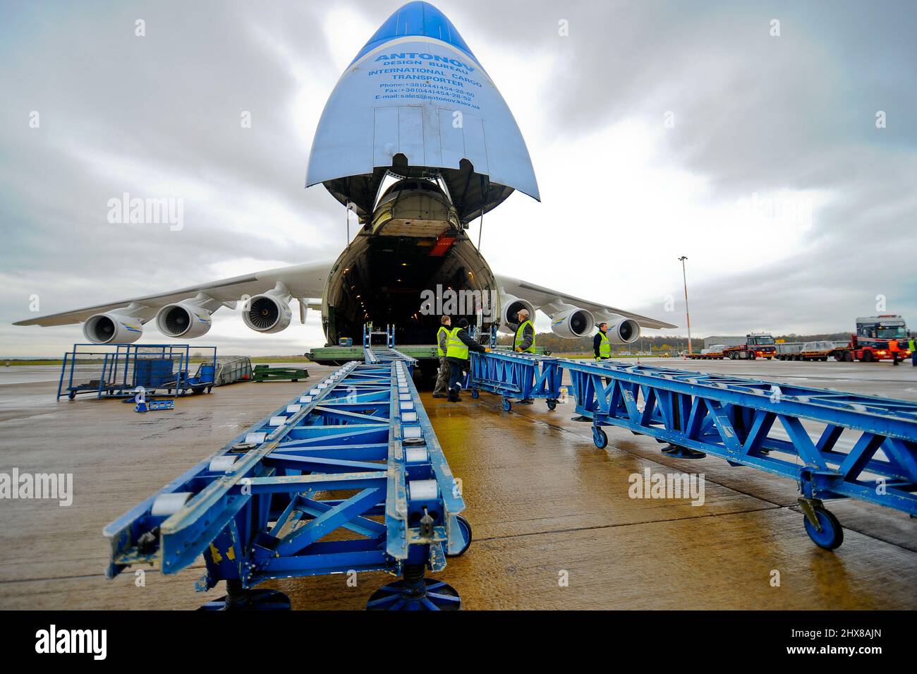Antonov 225 The worlds largest Cargo Aircraft Stock Photo - Alamy